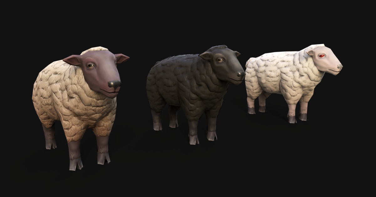 Mobile Sheep | 3D Creatures | Unity Asset Store