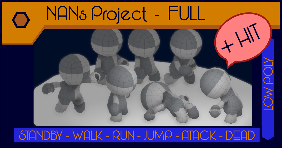 NAN - Common - FULL | 3D Animations | Unity Asset Store