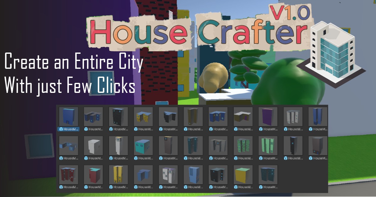 House Crafter V1.0- Modular Building Designer | Game Toolkits | Unity Asset Store