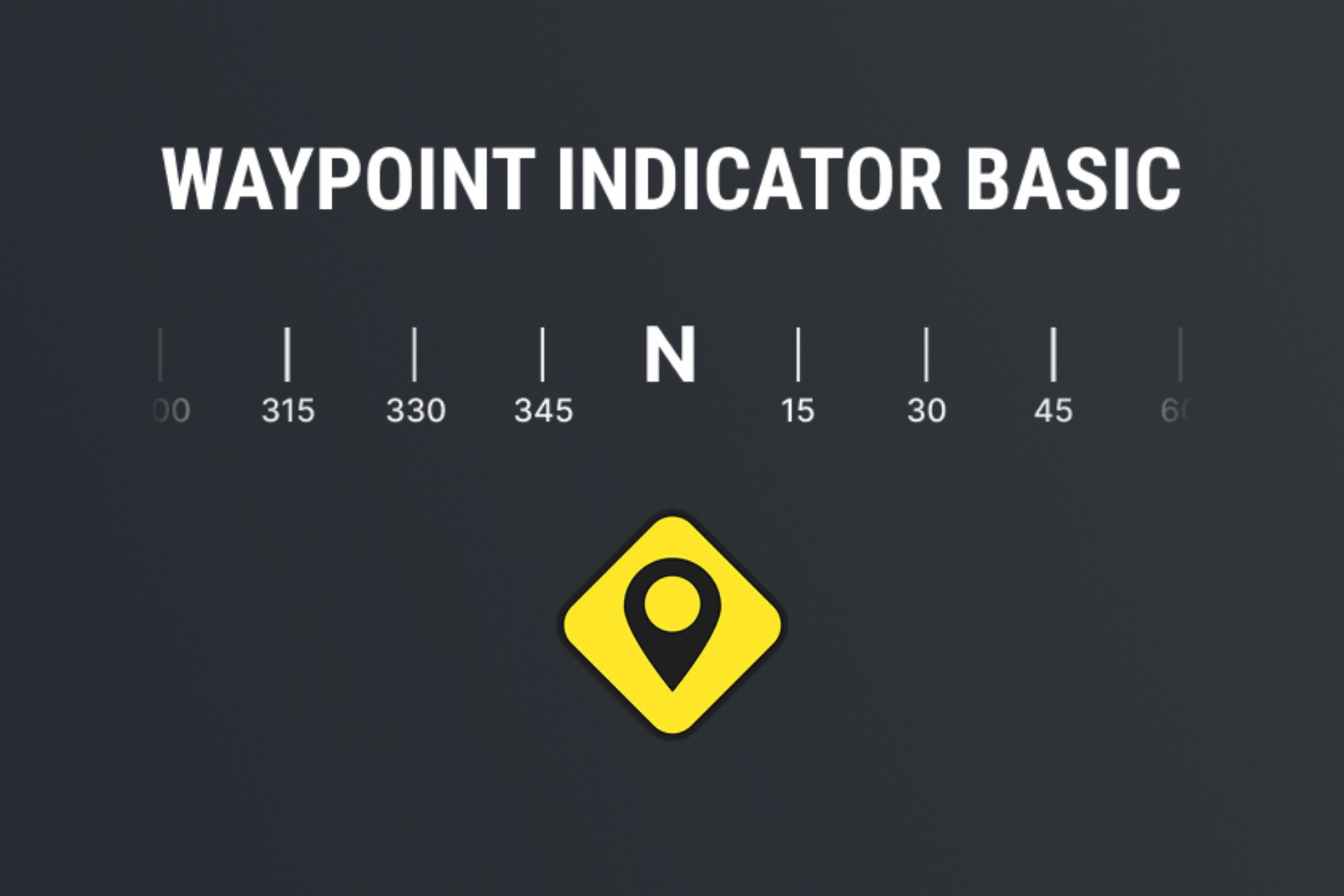 Waypoint Indicator Basic by Etr Std