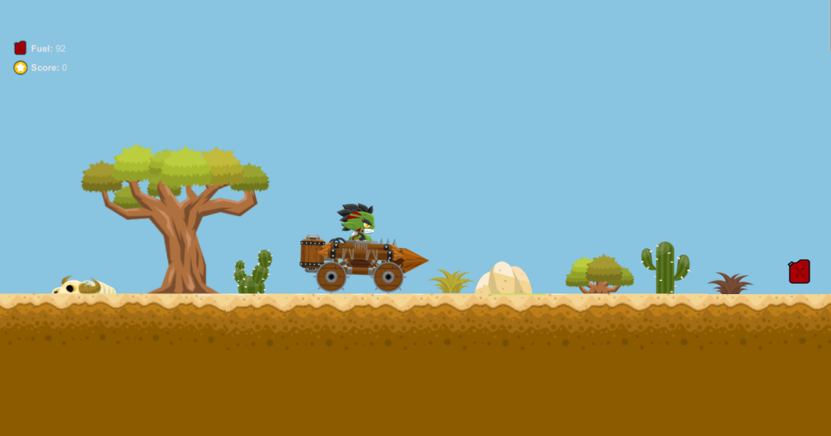 2D Car Physics Platform - Mountain Top Climb Racing Driving KIT | Packs ...