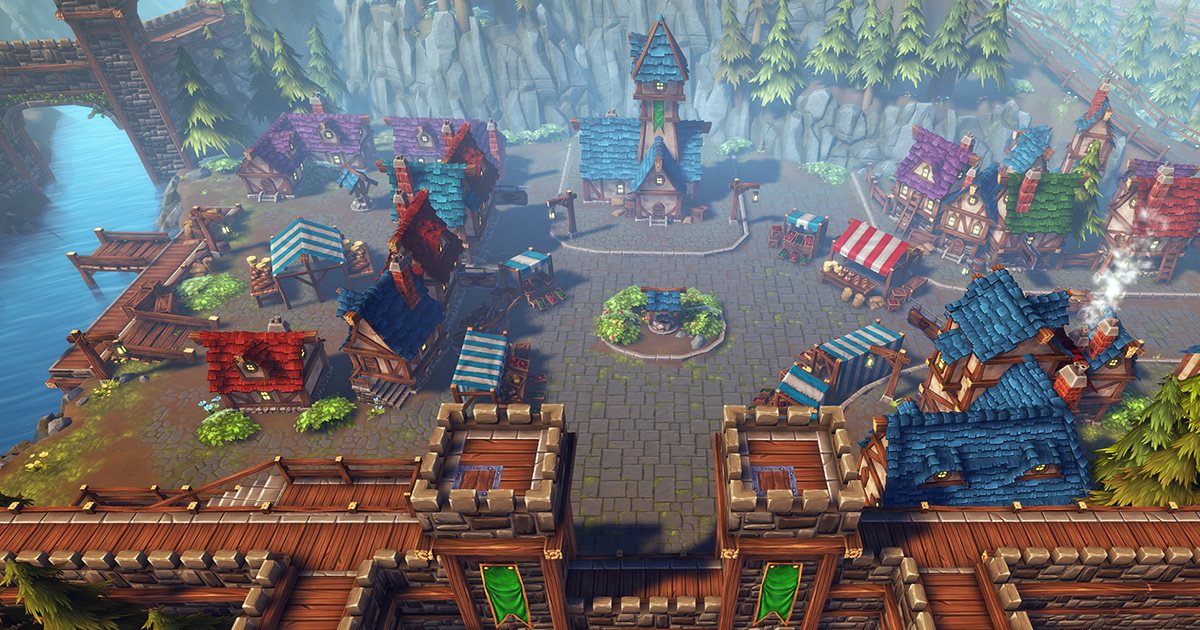 Modular Fantasy Village | 3D Fantasy | Unity Asset Store