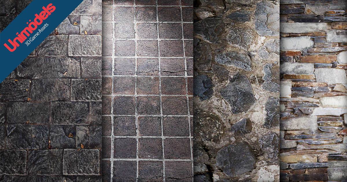 Floors and Walls Vol. 2 textures photoscanned | 2D Textures & Materials ...