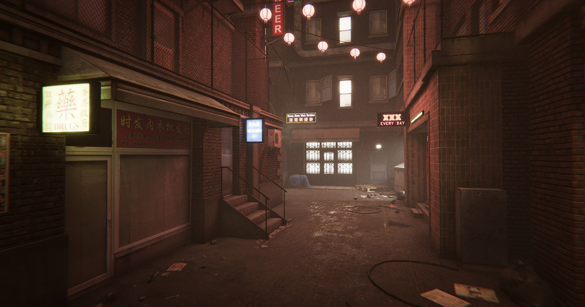 Modular City Alley Pack | 3D Urban | Unity Asset Store