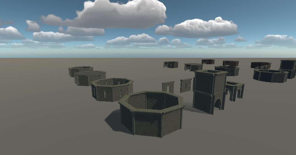 OWA Towers Pack 01 | 3D Exterior | Unity Asset Store