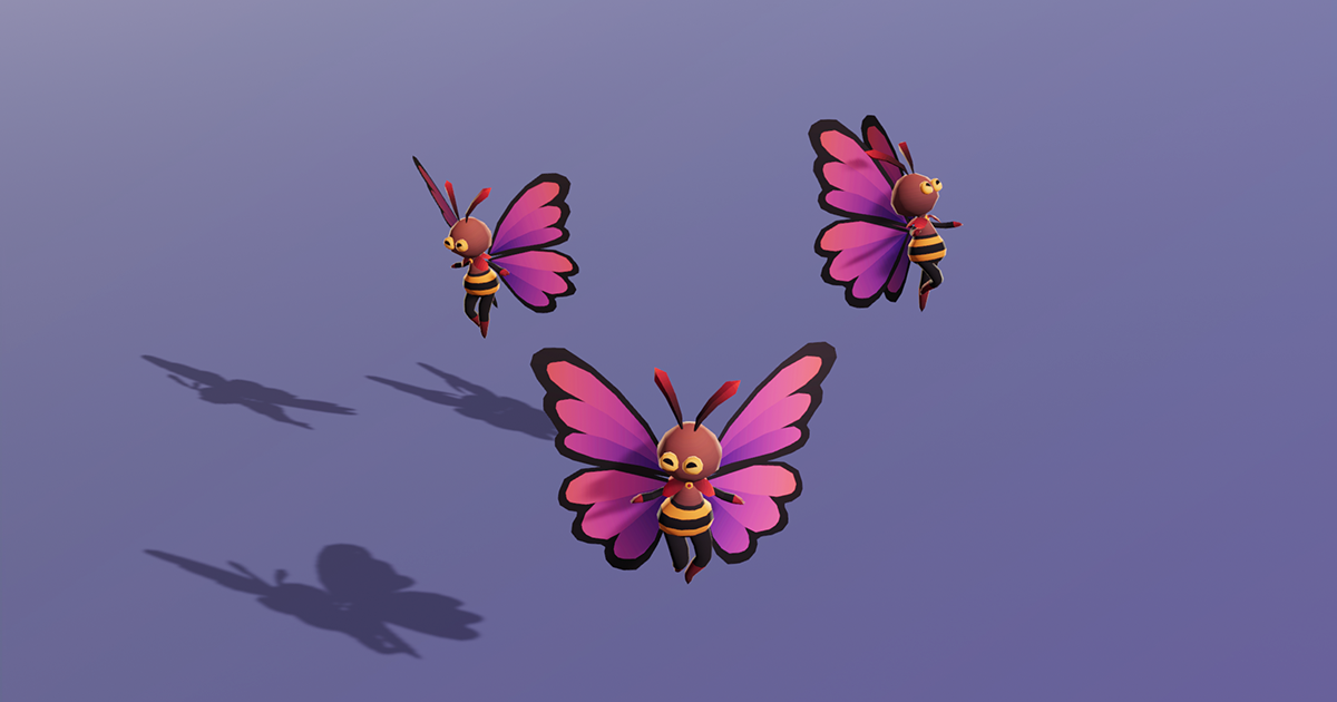 Butterfly Fairy Cute Series | Characters | Unity Asset Store
