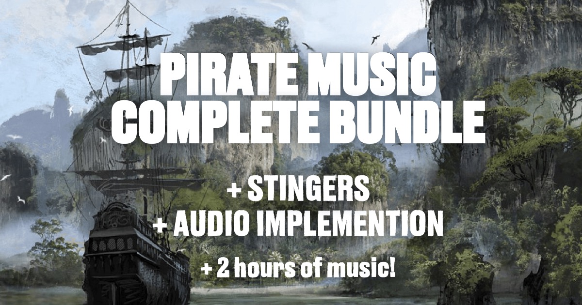Pirate music Complete Bundle & Stingers | Audio Music | Unity Asset Store