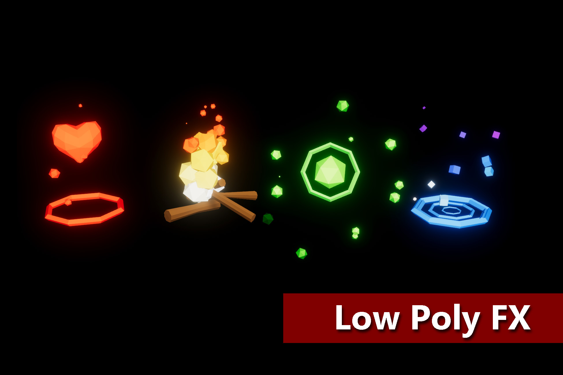 Low Poly FX | VFX Particles | Unity Asset Store