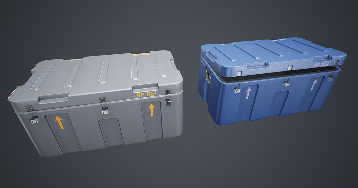 Animated Military Case 03 | 3D Props | Unity Asset Store