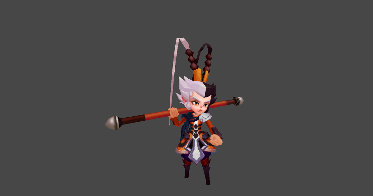 Monkey King - with FX - Cartoon Style | 3D Characters | Unity Asset Store