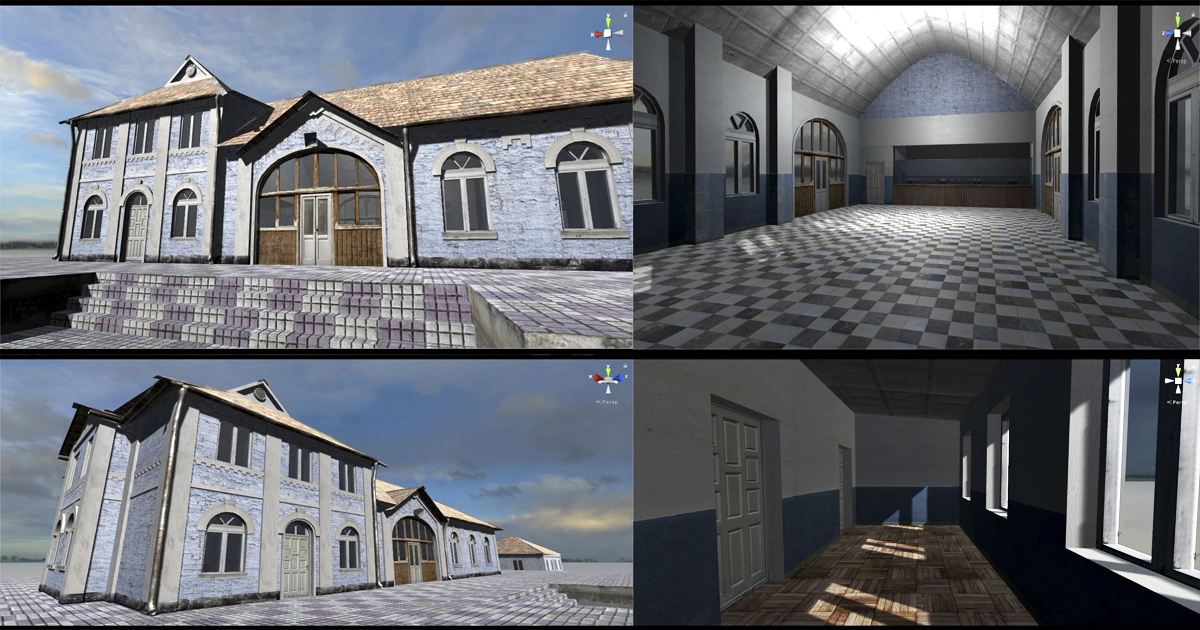 Railway Station | 3D Urban | Unity Asset Store