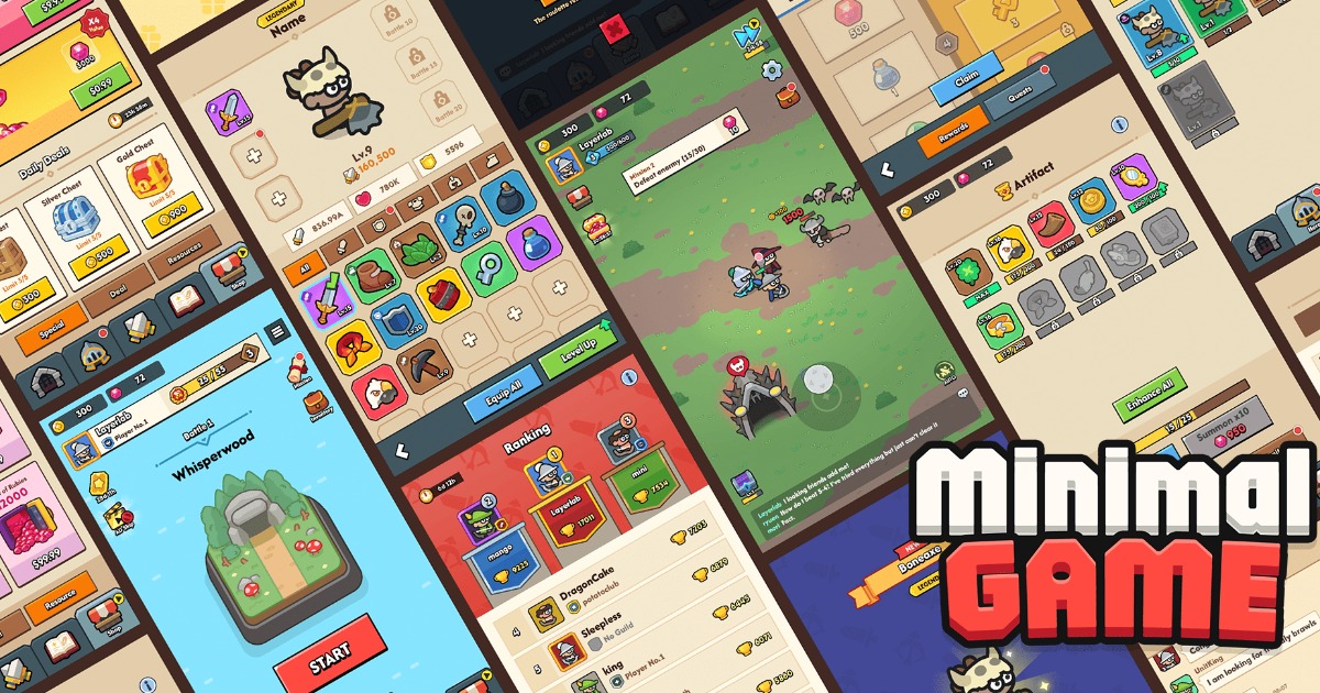 GUI Pro - Minimal Game Light | 2D GUI | Unity Asset Store