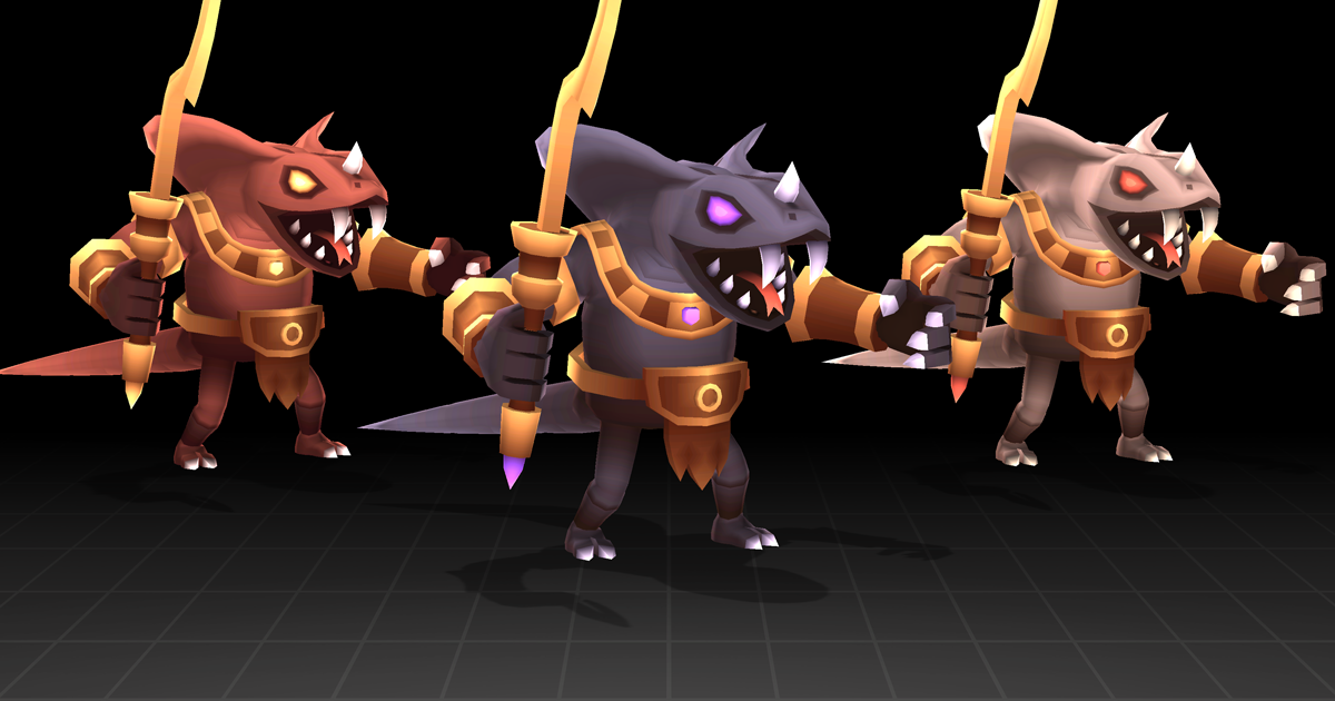 Poly HP - Cobraman | 3D Creatures | Unity Asset Store