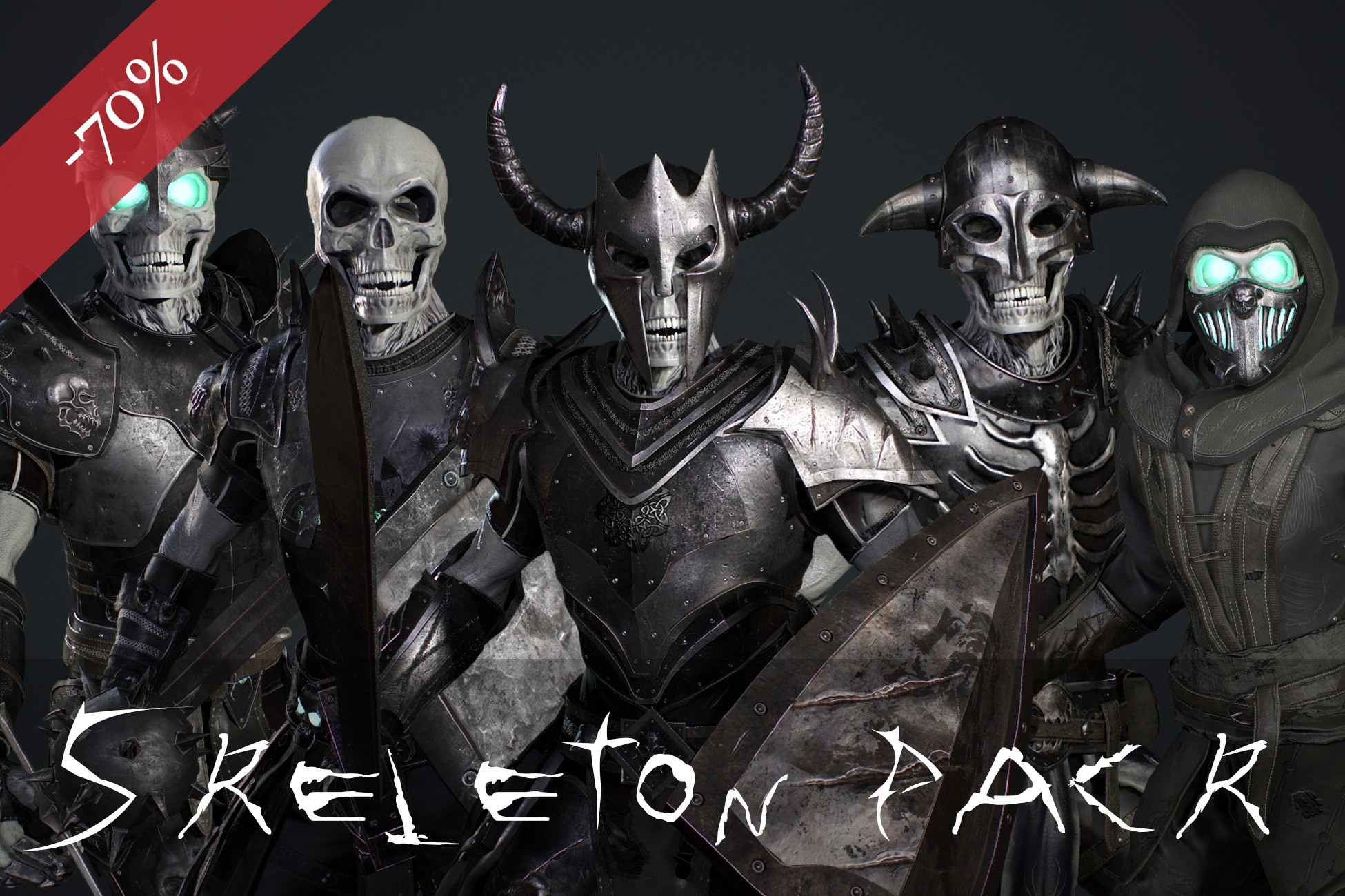 Skeleton_Pack | 3D Characters | Unity Asset Store