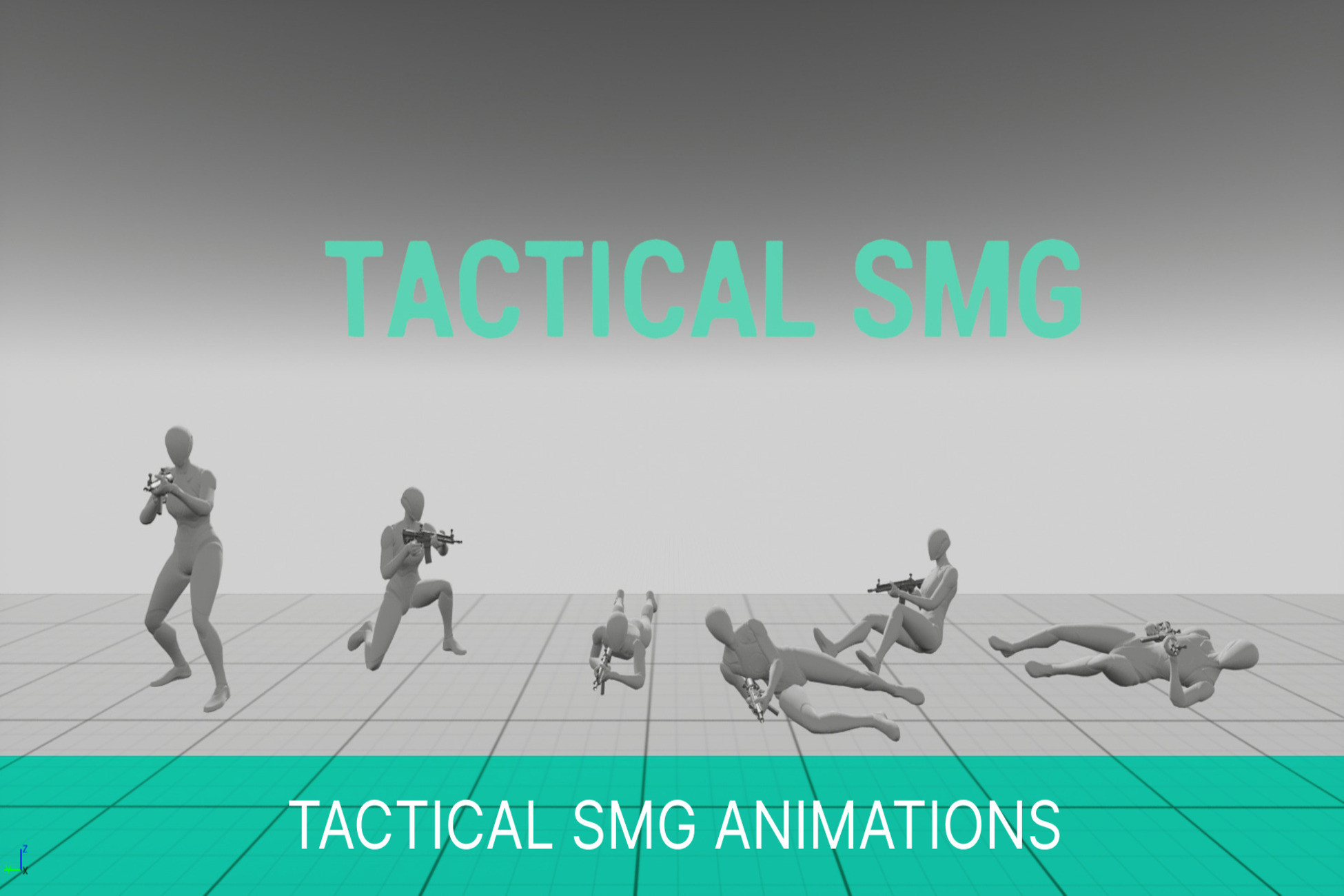 Tactical SMG Animations | 3D Animations | Unity Asset Store