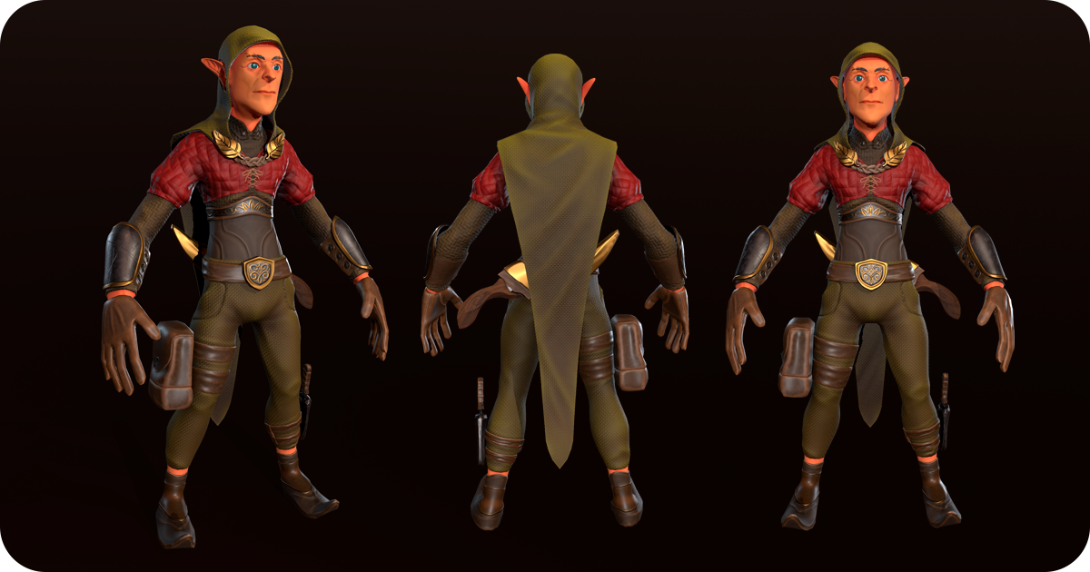 Wood elf | Characters | Unity Asset Store