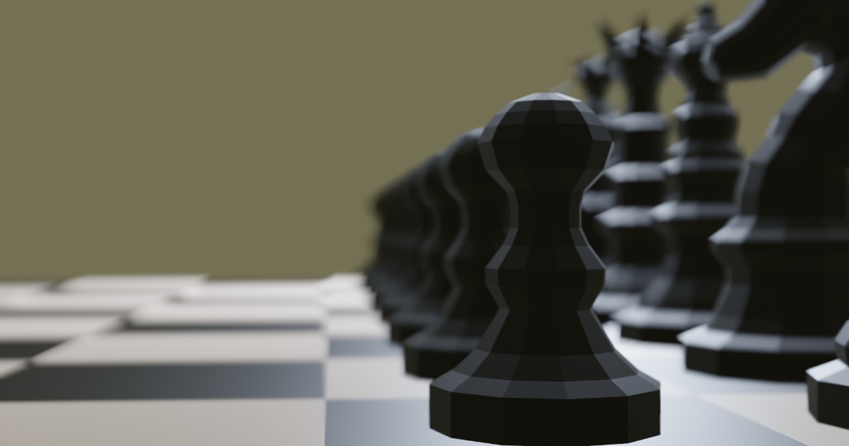 Low Poly Chess Set | 3D Props | Unity Asset Store