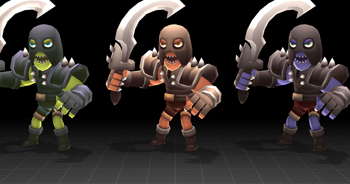 Poly HP - MadThief | Characters | Unity Asset Store