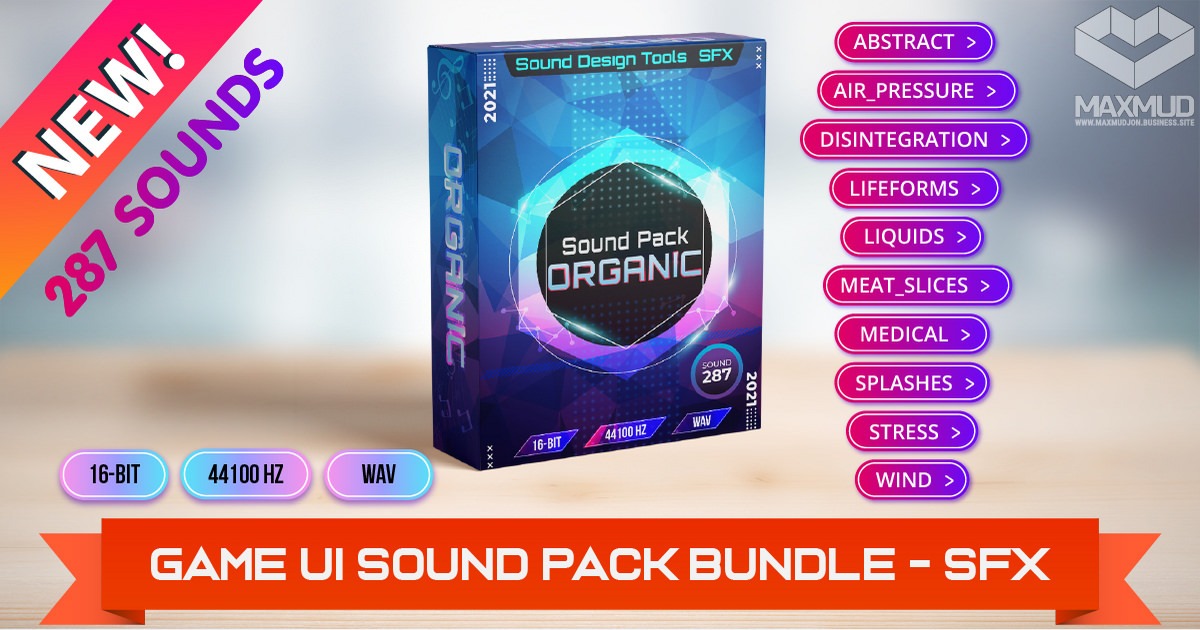 ORGANIC Sound Pack Bundle | Audio Sound FX | Unity Asset Store
