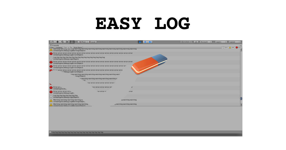 Easy Log Lite | Input Management | Unity Asset Store