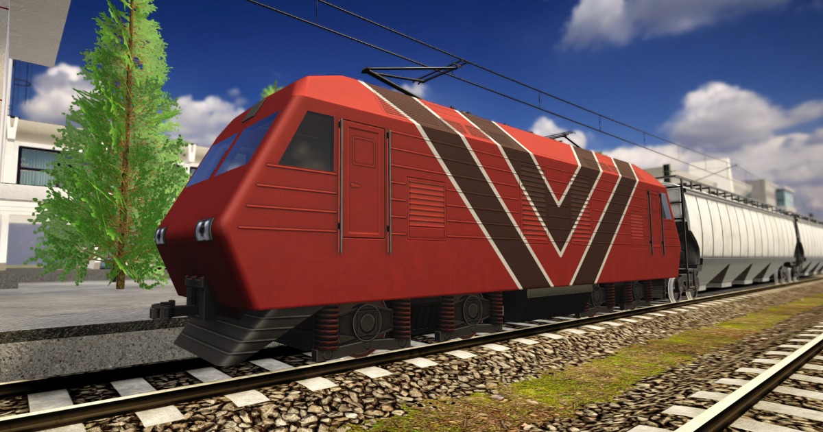 Locomotive 05 | 3D Land | Unity Asset Store