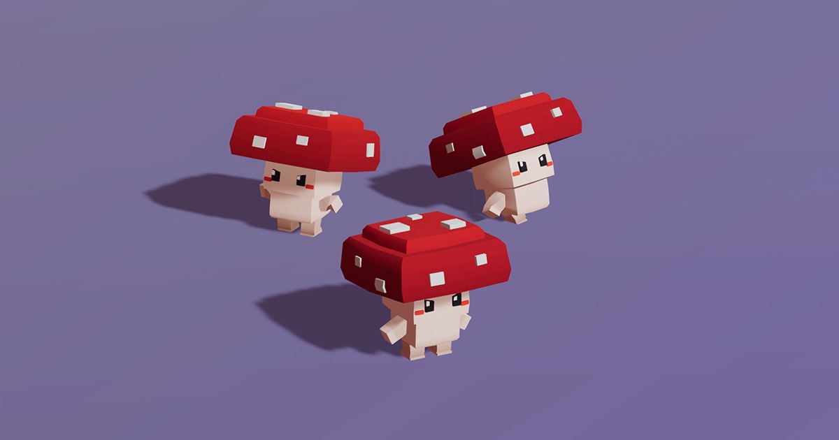 Mushroom Monster Toon Series | Characters | Unity Asset Store