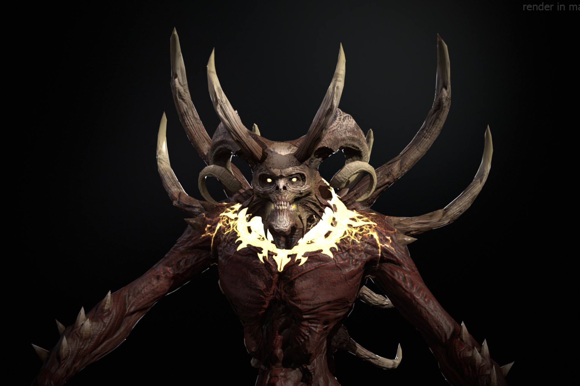 DemonBoss1 | 3D Creatures | Unity Asset Store