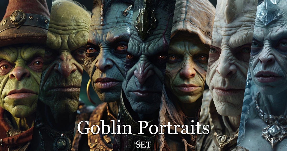 Goblin Portraits | 2D Characters | Unity Asset Store