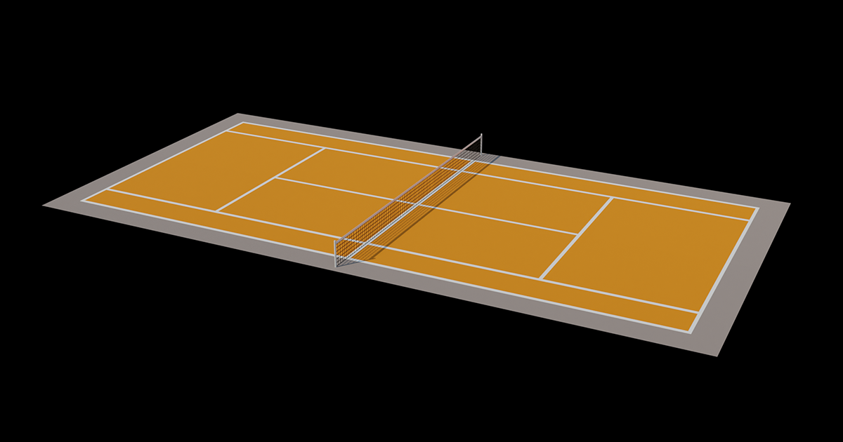 Tennis Court V08 | 3D Environments | Unity Asset Store