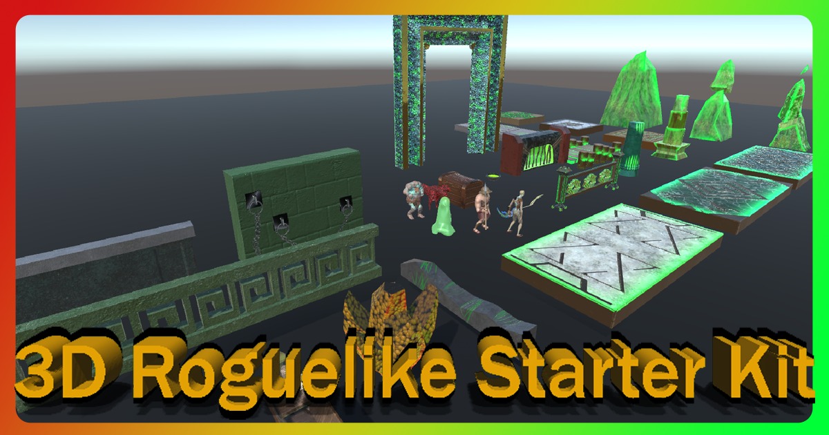 3D Rougelike Starter Kit | Packs | Unity Asset Store
