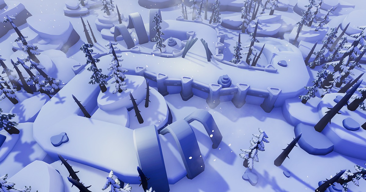Snow Forest Pack Cute Series | 3D Environments | Unity Asset Store