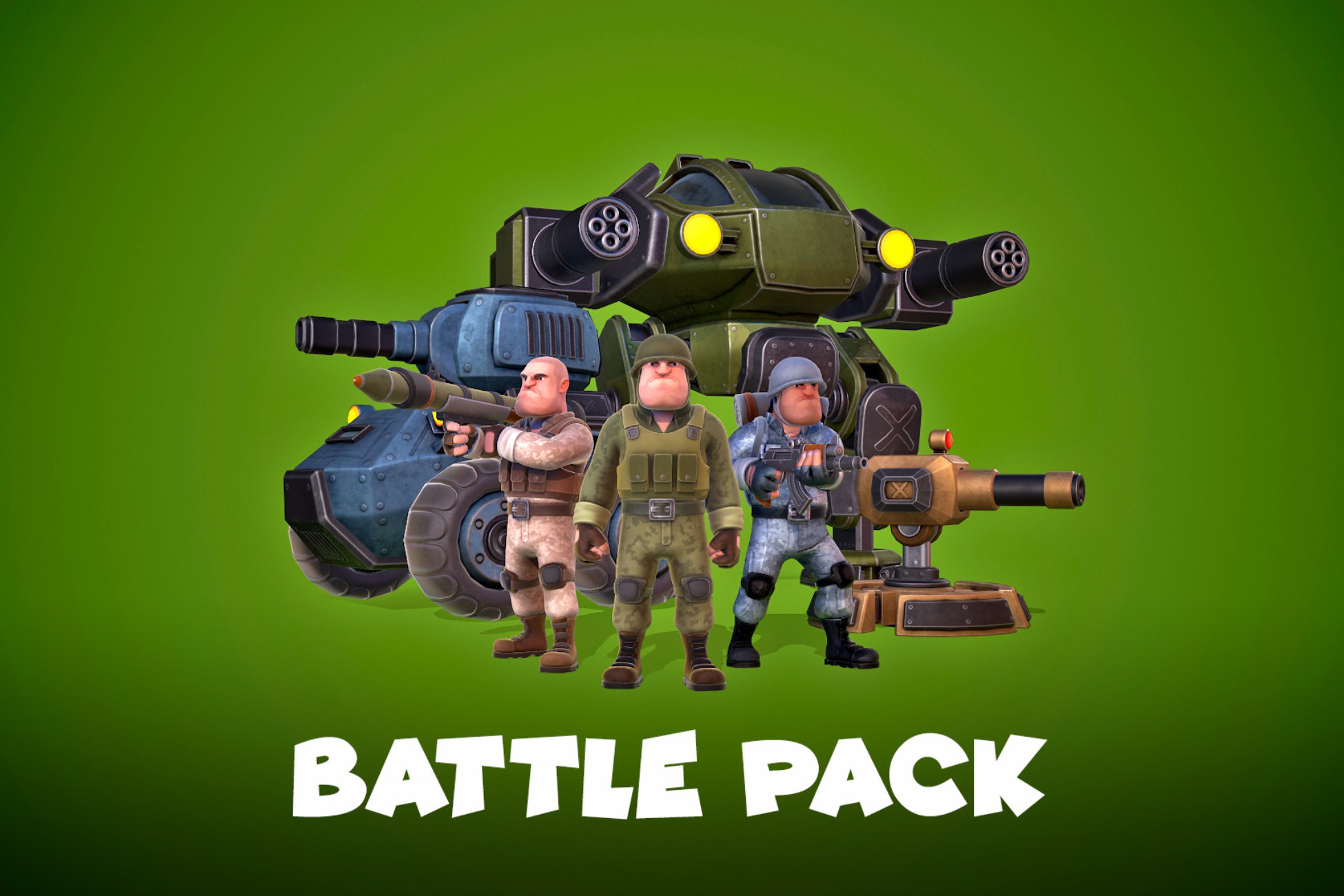 Battle Pack | 3D Characters | Unity Asset Store