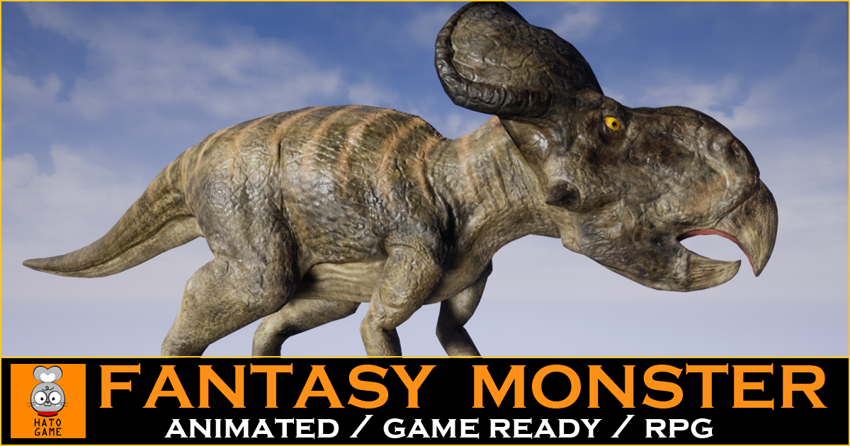01_Protoceratops | 3D Characters | Unity Asset Store