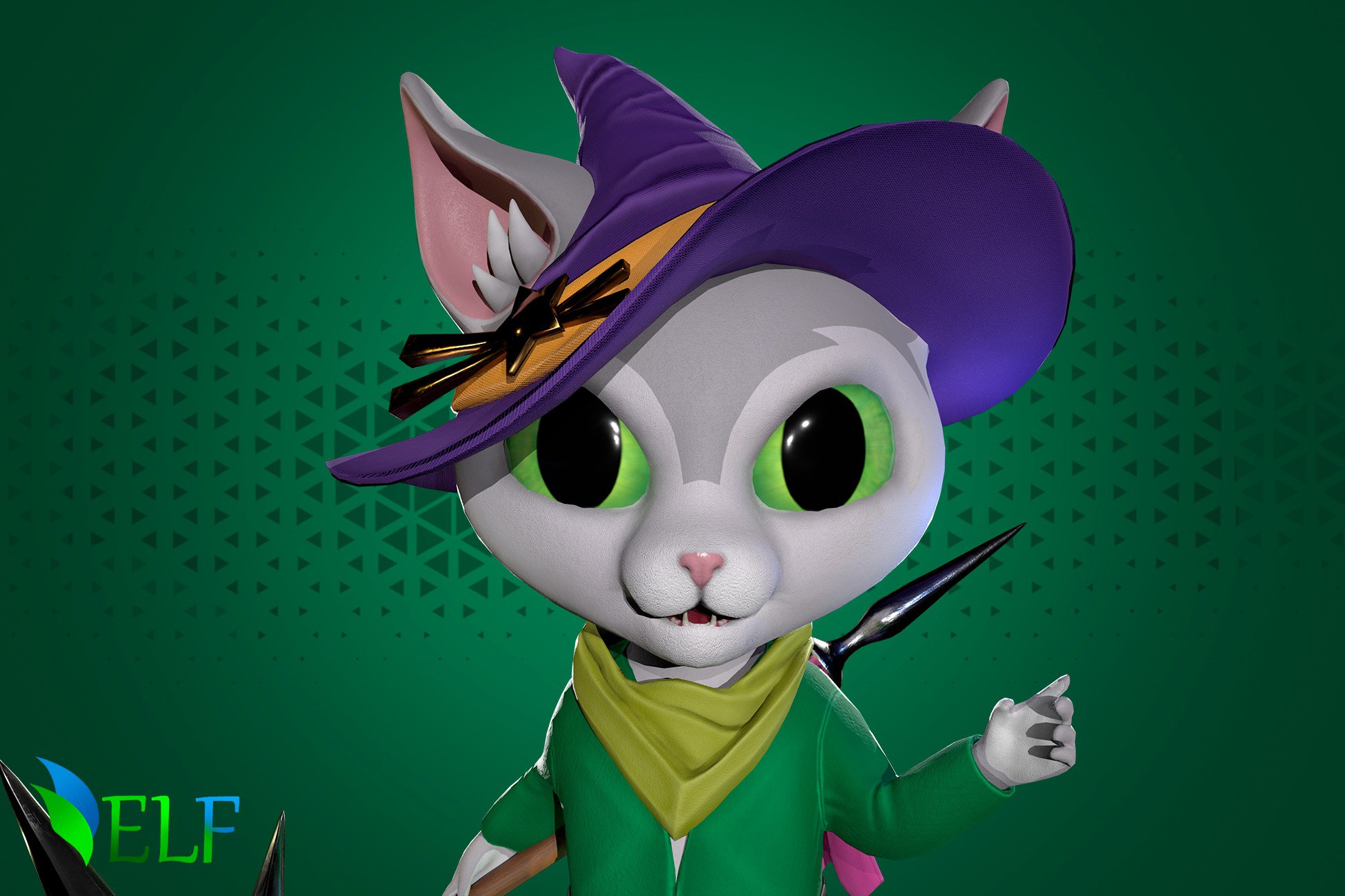 3D Character Cat Wizard 001 | Characters | Unity Asset Store