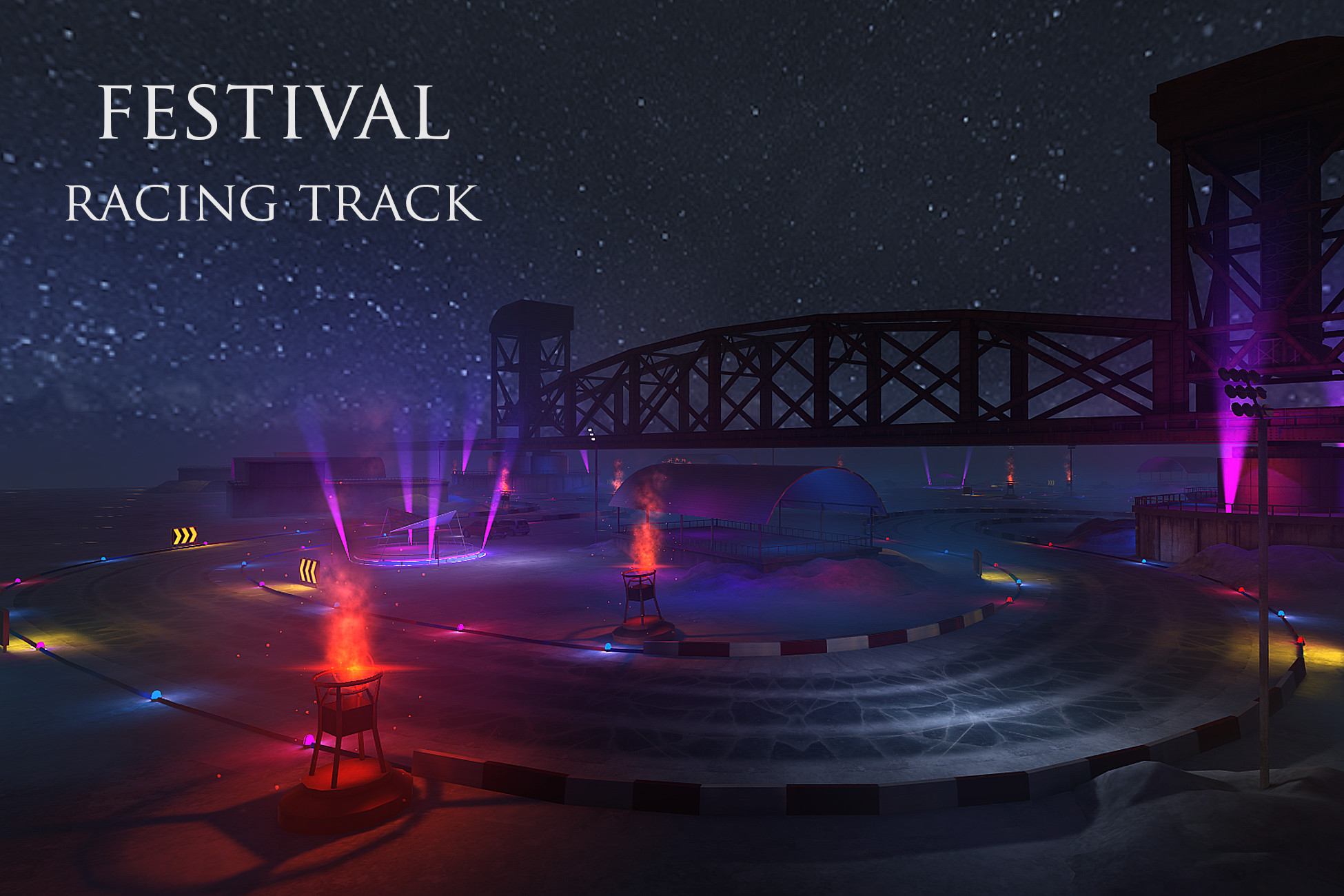 Festival - Racing Track | 3D Urban | Unity Asset Store