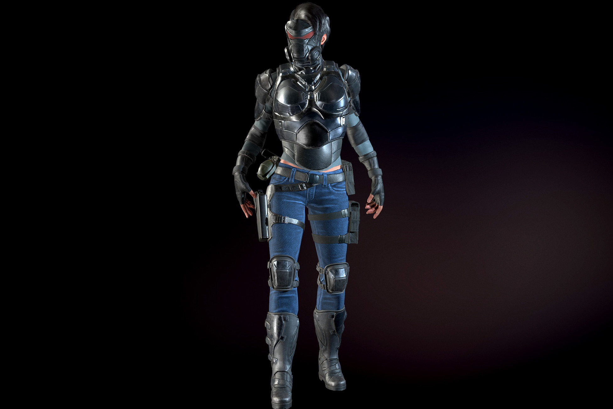 Raider_Girl | Characters | Unity Asset Store