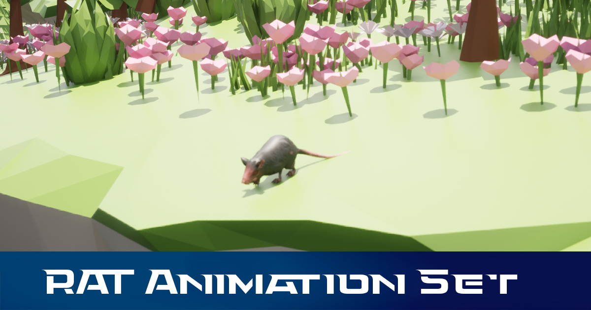 Rat Animation Set | 3D Animations | Unity Asset Store