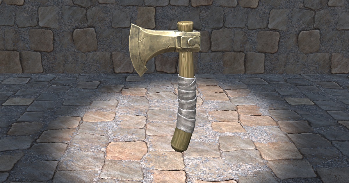 Axe Bronze 01 | 3D Weapons | Unity Asset Store