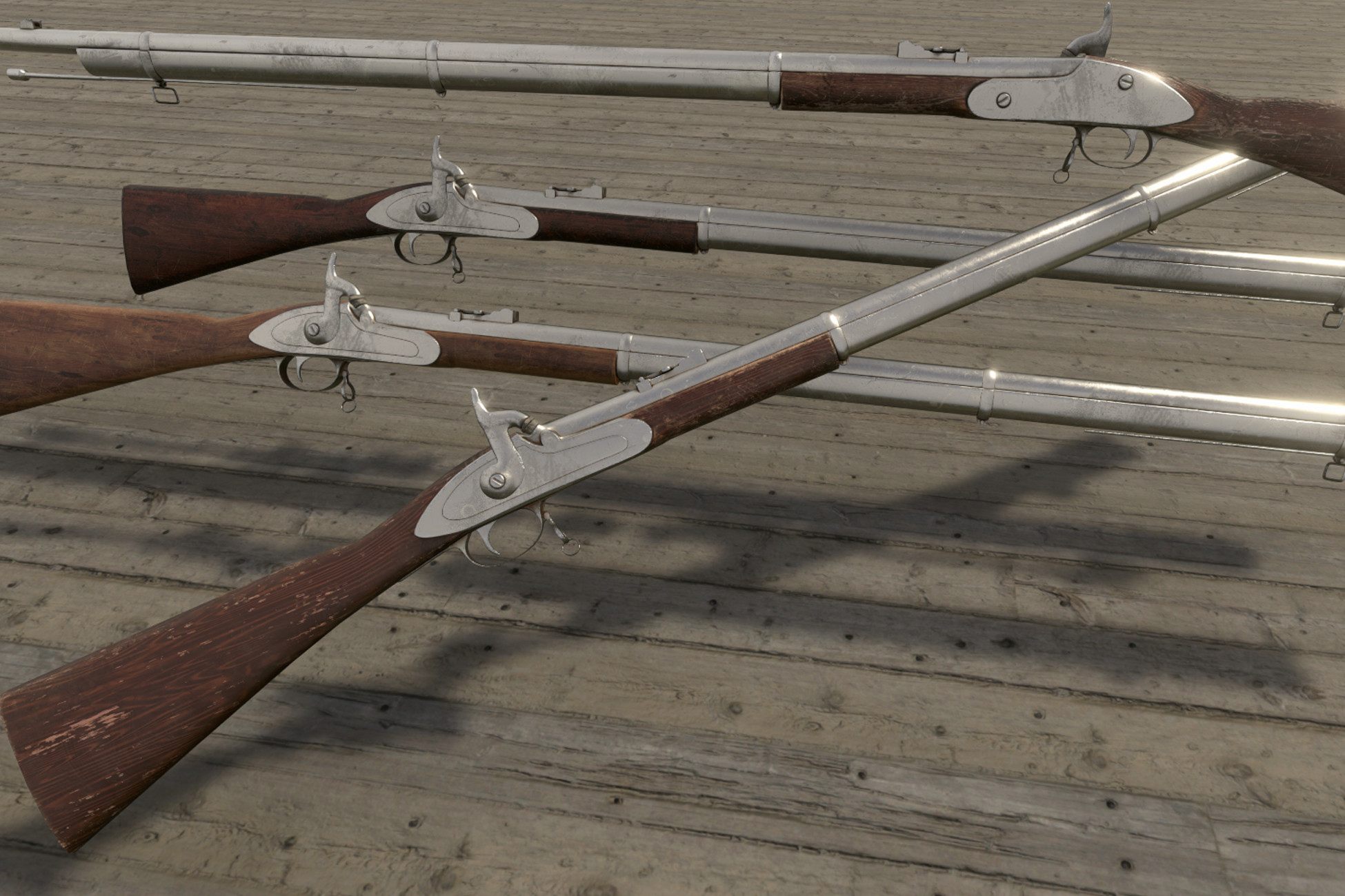 Flintlock Musket Rifle | 3D Guns | Unity Asset Store