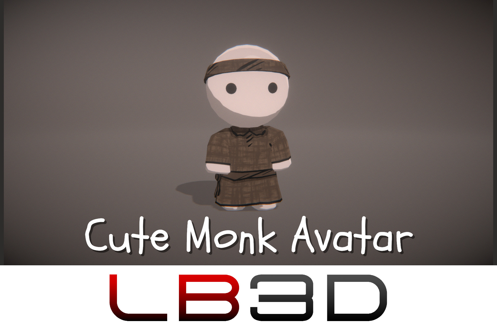 Cute Monk Avatar | 3D Characters | Unity Asset Store