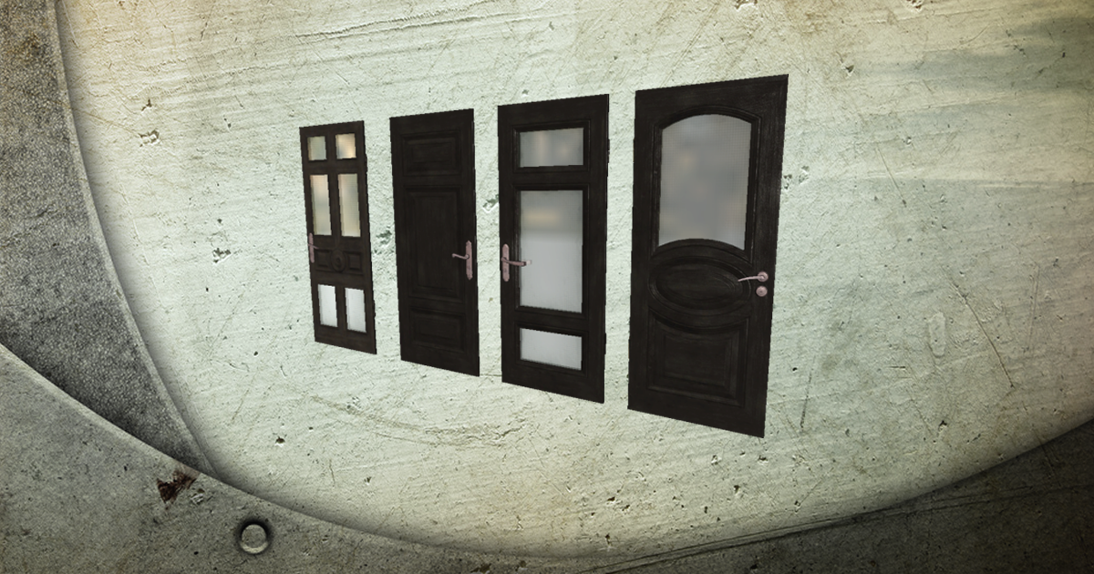 Mobile Door Collection | 3D 소품 | Unity Asset Store