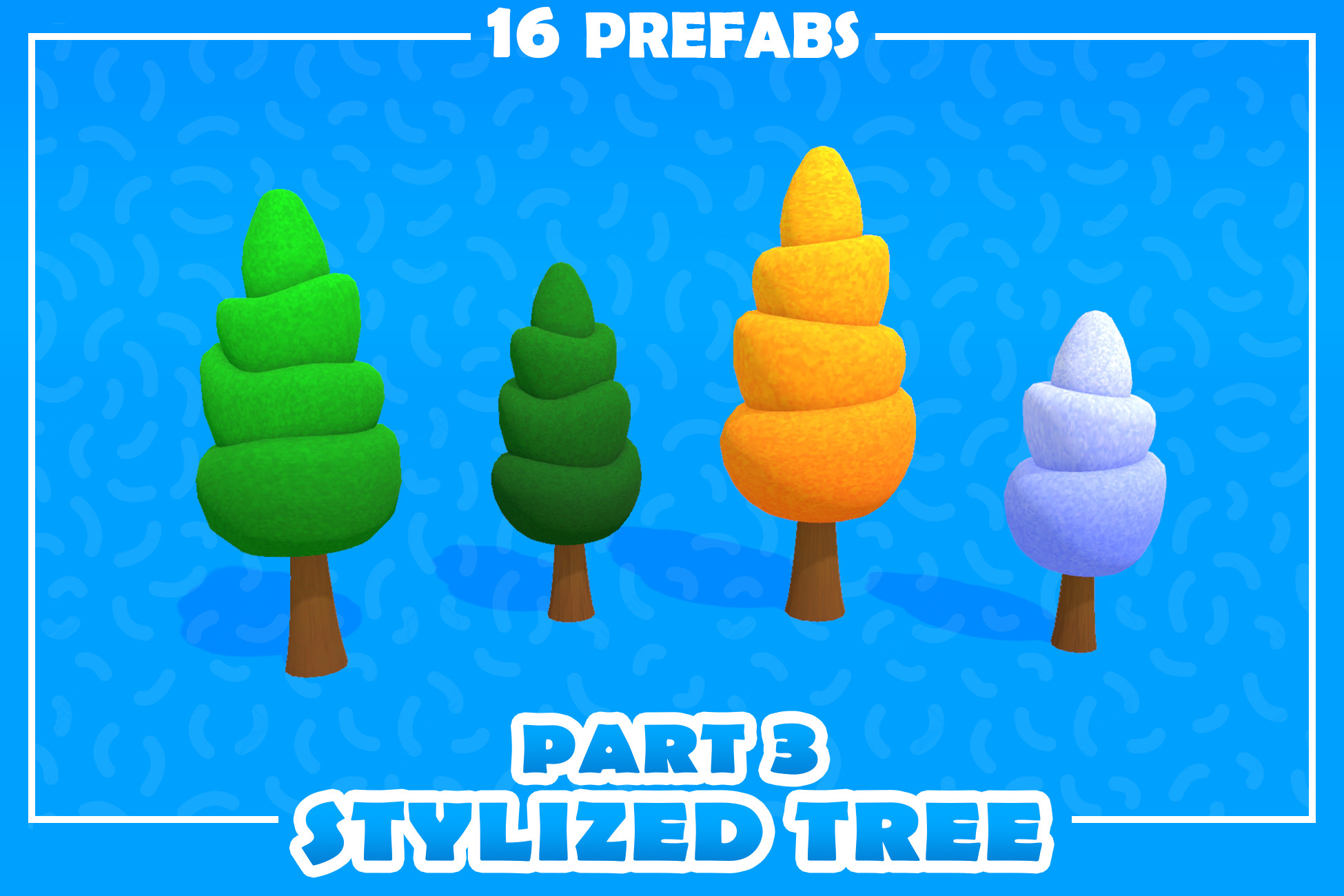 Stylized Tree Part 3 3d Trees Unity Asset Store