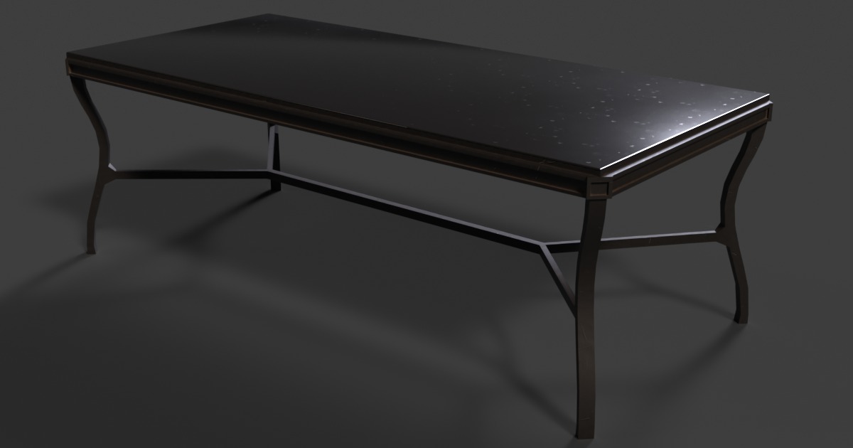 Patio table | 3D Furniture | Unity Asset Store