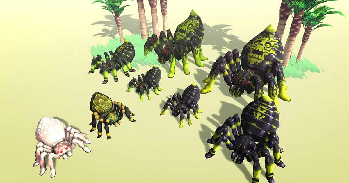 Egypt Pack - Spider | Characters | Unity Asset Store