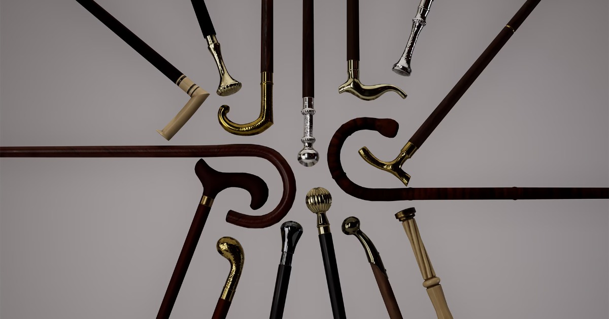 Walking sticks pack | 3D Props | Unity Asset Store