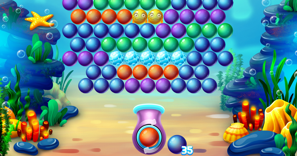 MK Bubble Shooter Kit • Underwater Pop Game Template | Systems | Unity Asset Store