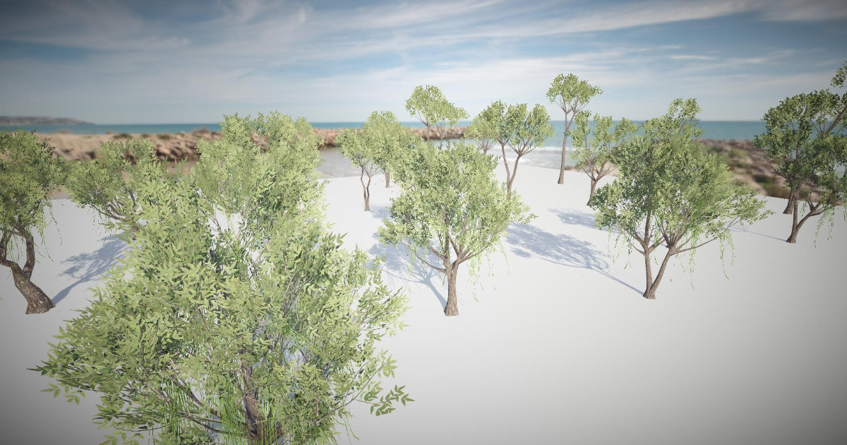 URP Realistic Tree 16 (Mobile) | 3D Trees | Unity Asset Store