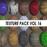 Stylized Textures - Pack Vol 16
