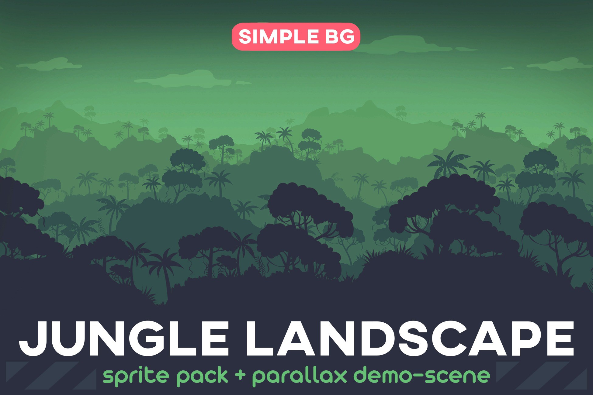 Jungle Landscape | 2D Environments | Unity Asset Store