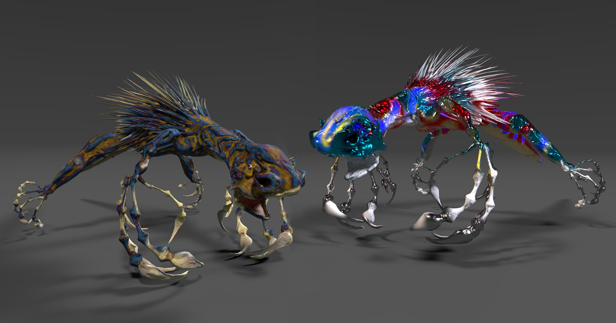 Porcupine Monster | 3D Creatures | Unity Asset Store